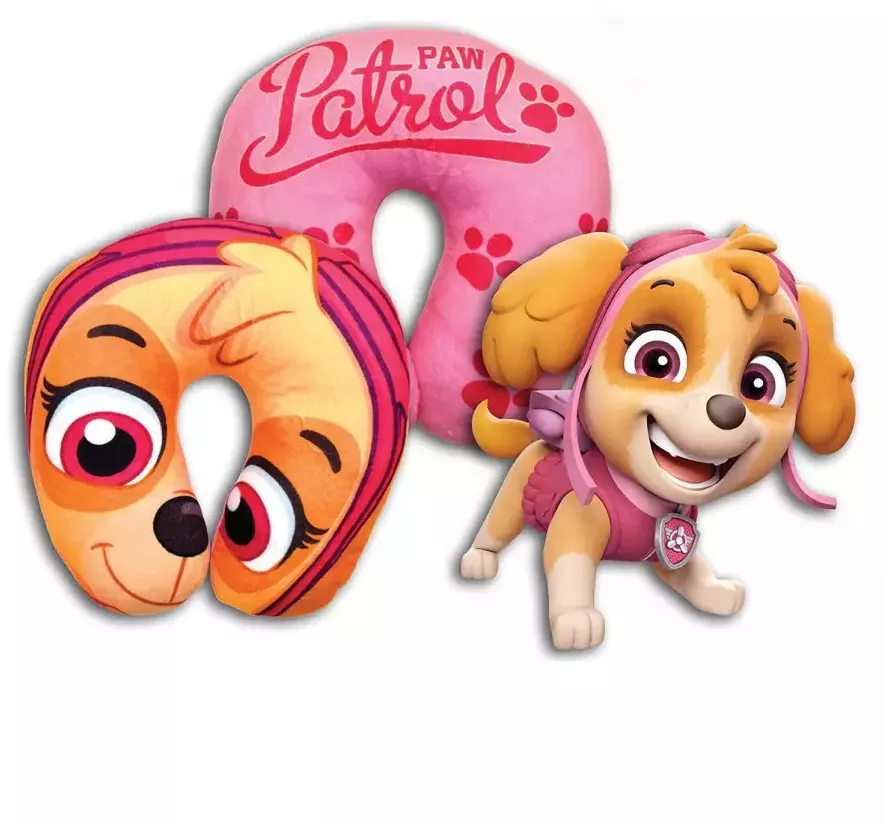 Perna gat pentru calatorii model patrula catelusilor Paw Patrol Roz ...