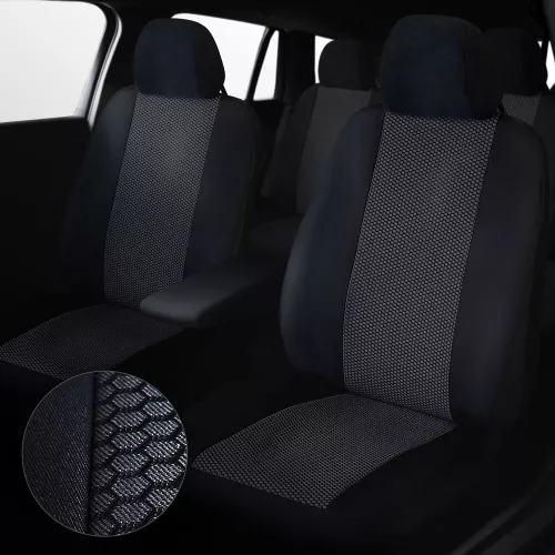 SET HUSE SCAUN FIT UMBRELLA PENTRU DACIA LOGAN 2 2012-2020 BANCHETA FRACTIONATA - cel.ro