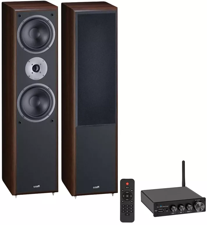 Sistem Boxe podea Magnat Supreme 802 cu amplificator Kruger&Matz A20