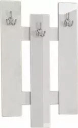 Cuier pentru hol Sani Como 60x100 cm Alb lucios 1750018877