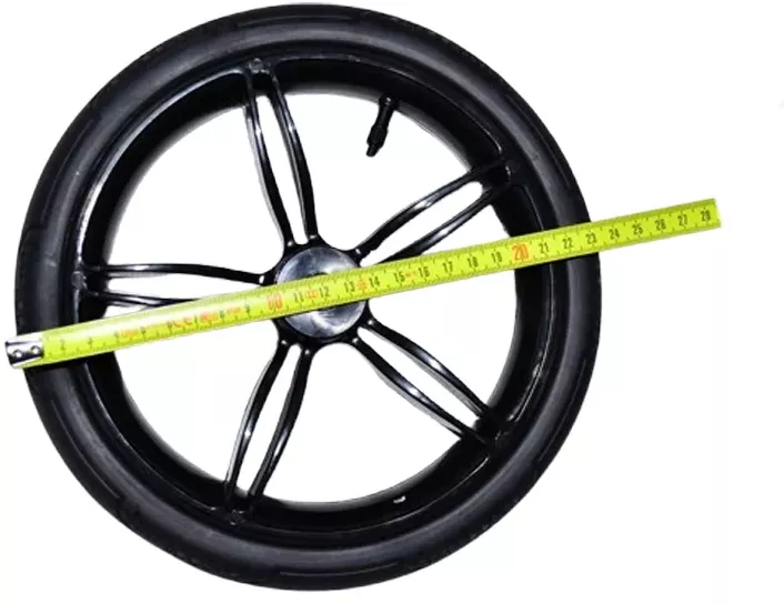 Set doua roti fata pentru carucior BabyActive RTA-BA35 Negru RTA-BA35 ...