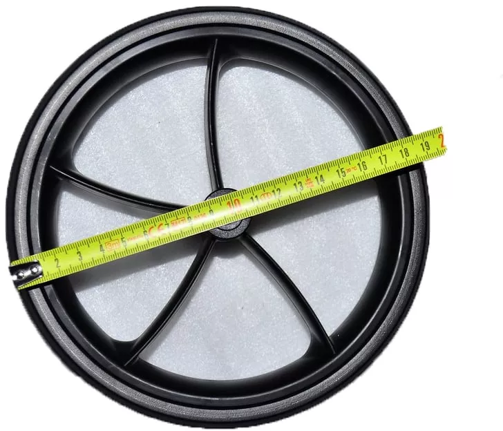 Set doua roti fata pentru carucior BabyActive RTA-BA41 Negru RTA-BA41 ...