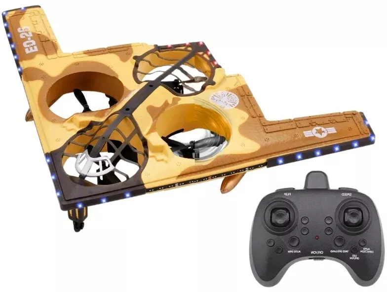 Avion cu telecomanda iUni E0-26 Stealth Bomber Plane Acrobatii 360 ...