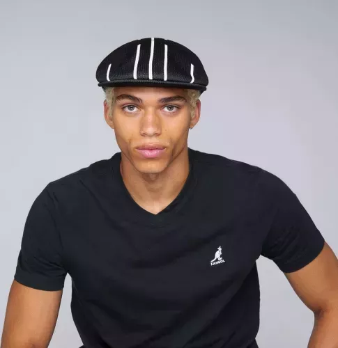 Basca Kangol Stripe X-Top 504 Negru K3492-Negru - cel.ro