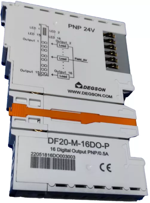 Controller industrial PLC modul iesire digitala Degson 16 canale 24 V ...