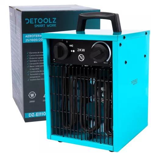 Aeroterma electrica industriala Detoolz 25/1000/2000W c9y5_437012583 ...