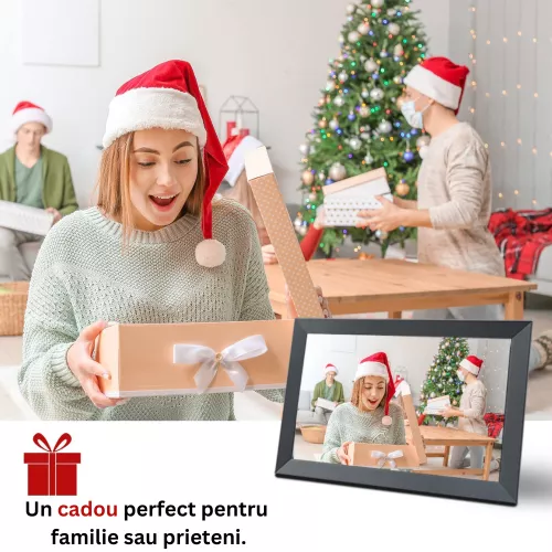 Rama Foto Digitala WIFI Y101 BIRAI® 10.1inch Touchscreen 32GB Procesor ...