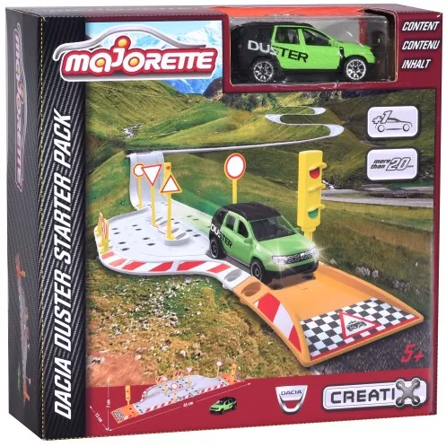 Majorette Dacia Duster creatix starter pack