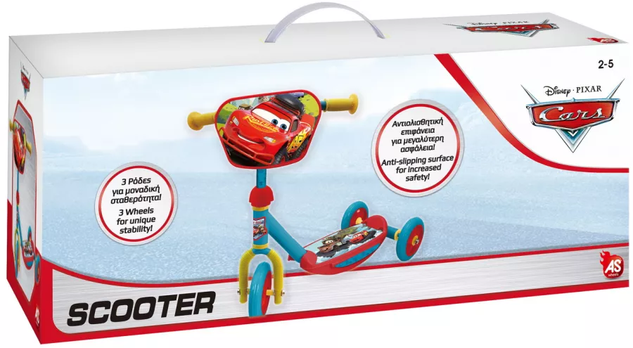 Trotineta Cars Cu 3 Roti 5004-50214 - cel.ro