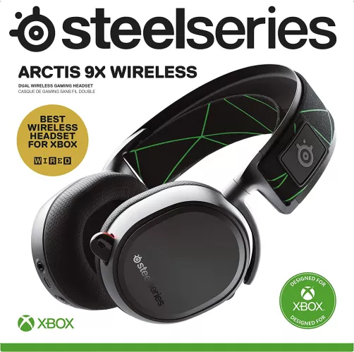 Casti Gaming Wireless & Bluetooth SteelSeries Arctis 9X Xbox Black ...