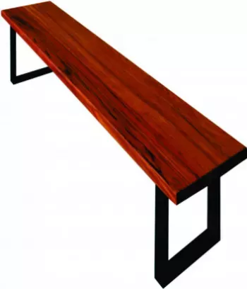 Banca gradina interior/exterior 3 persoane 170 x 50 x 30 cm BGSLM - cel.ro