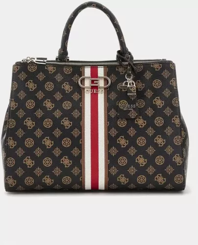 Geanta dama Guess Nelka mocha logo PG930707 Maro 35 x 25 x 11 cm g1pv ...