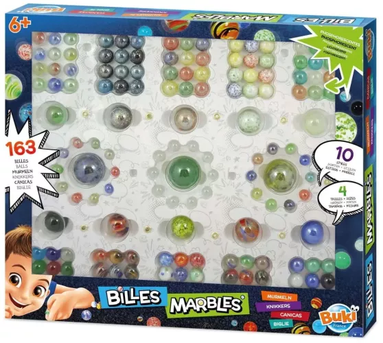 Cutie cu 163 bile colorate qdqe_405102123 - cel.ro