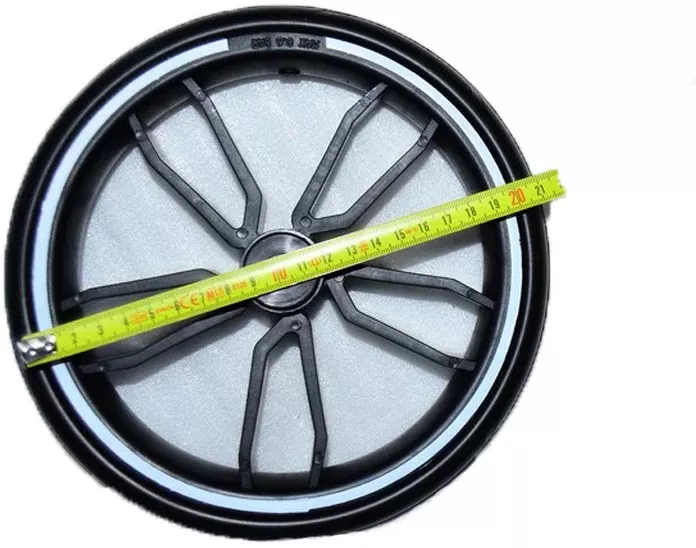 Set doua roti fata pentru carucior BabyActive RTA-BA40 Negru RTA-BA40 ...