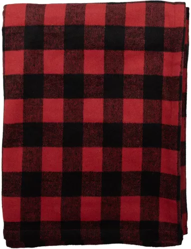 Patura textil negru rosu 130x170 cm KT060.145 - cel.ro