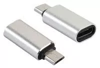 Adaptor Type C mama to micro USB tata cu Agatatoare Breloc inclusa ...