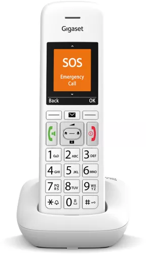 Telefon fara fir DECT Gigaset E390 alb - cel.ro