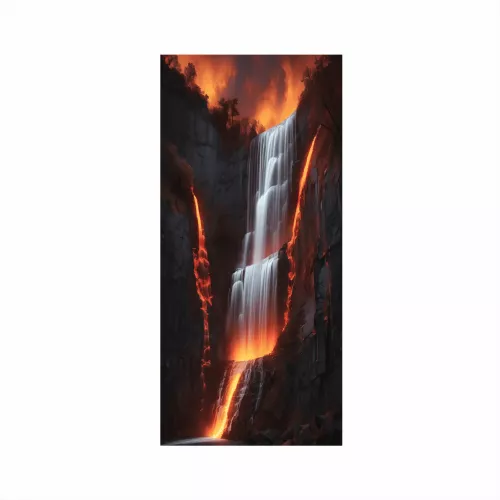 Folie imprimata color pentru decor Frigider dimensiune 200 x 90cm model ...