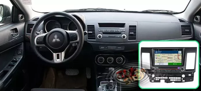 Navigatie Mitsubishi LANCER 2006-2013 Android DSP 6-Core 2+32GB VT-8062 ...
