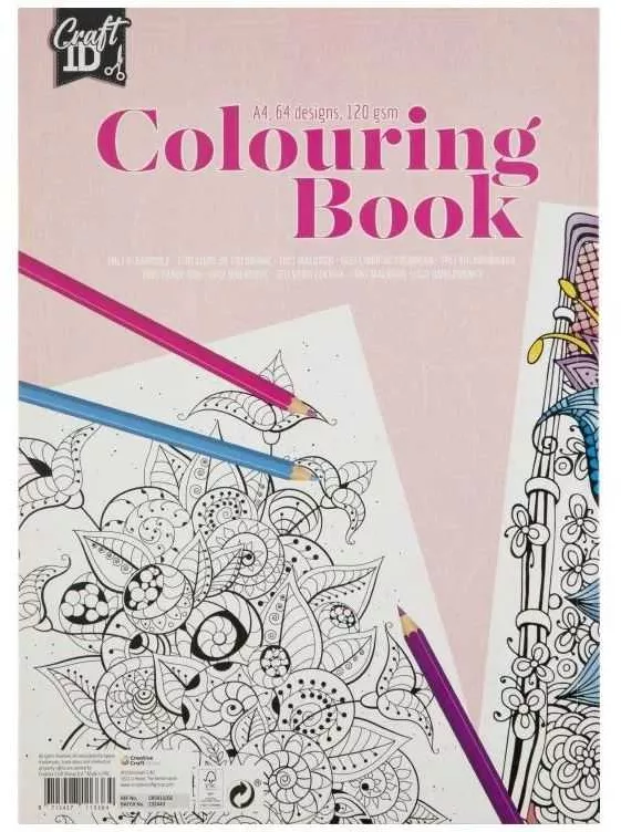 Carte de Colorat A4 pentru Copii si Adulti - 32 Pagini Grafix GRCR5013 ...