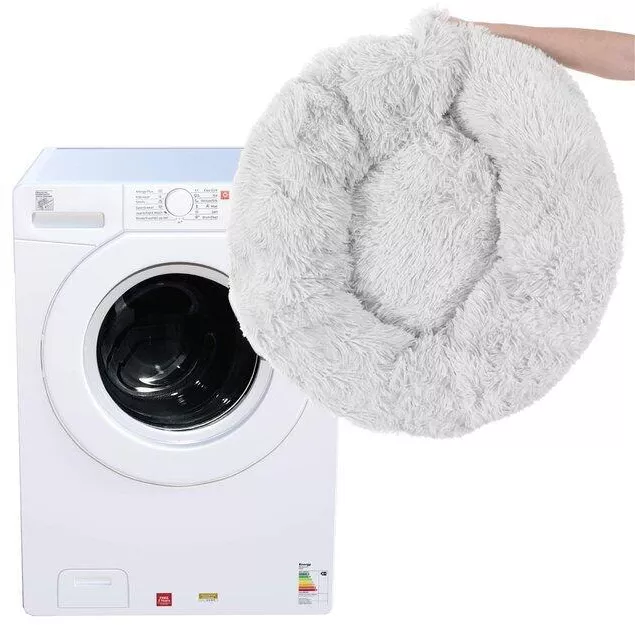 Culcus moale pentru caine/pisica Springos gri 110 cm PA0128 - cel.ro