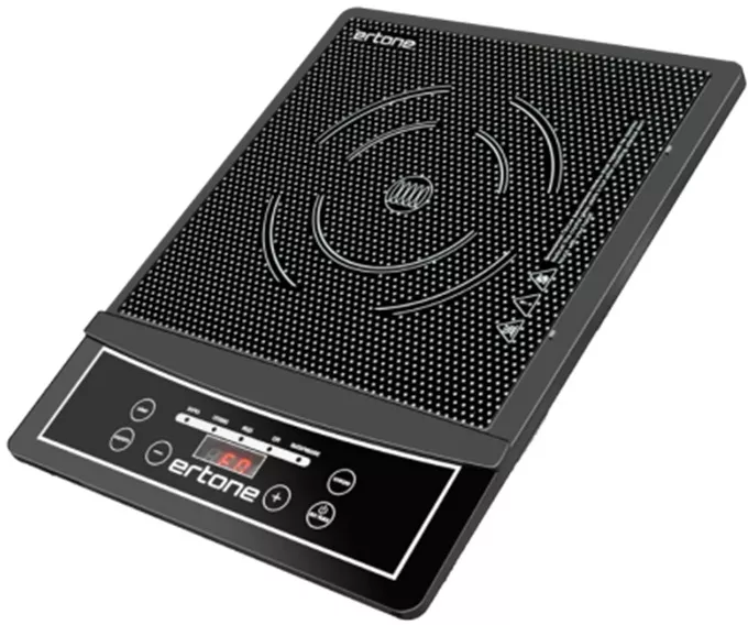 Plita cu inductie putere 2000/1350 W placa ceramica 250x250 mm reglaj ...