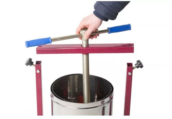 Teasc/Presa Manuala pentru Struguri fara Picioare din Inox Volum 15L si ...