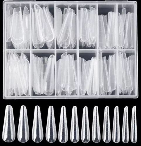 Tipsuri Smart Forms Migdala Ruseasca 120buc reutilizabile full cover ...