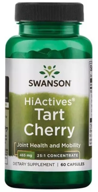 HiActives Tart Cherry 20 1 465mg 60 Capsule Swanson hyuo_190955370 - cel.ro