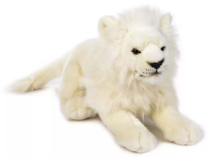 Jucarie din plus Leu alb mare 53 cm V650014 - cel.ro