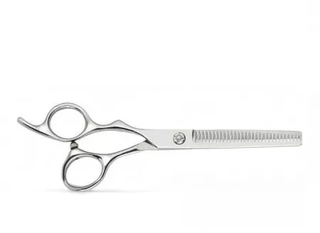 Foarfeca profesionala de filat semi-offset pentru stangaci 6 inci 30 dinti - cel.ro