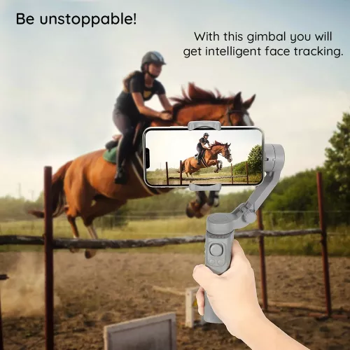 Gimbal pentru Telefon cu Inception mode si Time-Lapse Pliabil ...