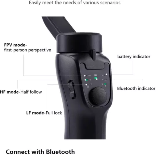 Gimbal pentru Telefon cu Sport Inception si Timing Control - Techsuit ...