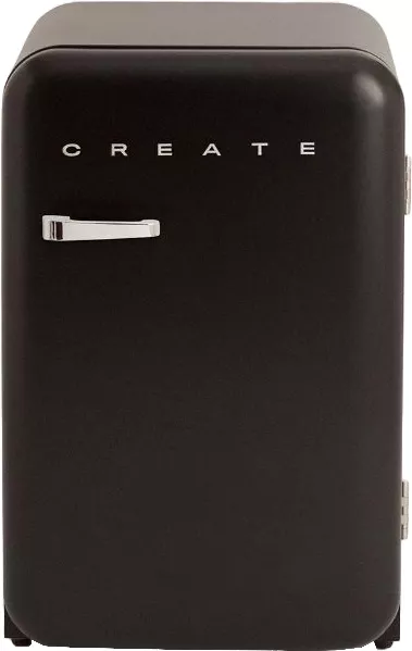 Mini frigider Retro CREATE 107 litri negru/silver umr2_849840694 - cel.ro