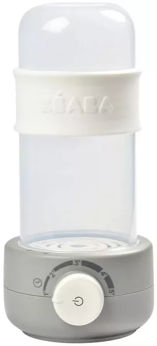 Incalzitor biberoane si sterilizator Beaba BabyMilk Second Grey B911620 ...