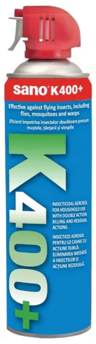 Insecticid Sano K-400 + Aerosol 500ml 7290102992812 - cel.ro