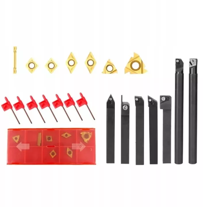 Set cutite strung cu placa inlocuibila instrument dalti strunjire ...