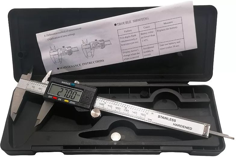 Subler digital de precizie 0-150 mm calibrare automata display LCD ...