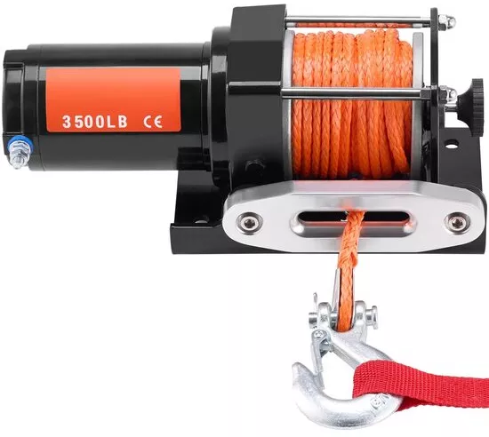 Troliu electric 12V DC capacitate 1588 kg Lungime cablu 12 m ...