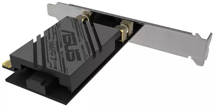 Placa de retea wireless ASUS PCE-BE92BT Triple-Band WiFi 7 PCE-BE92BT ...