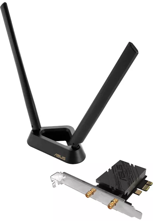 Placa de retea wireless ASUS PCE-BE92BT Triple-Band WiFi 7 PCE-BE92BT ...