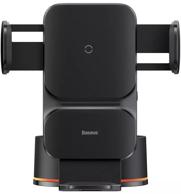 Suport auto Baseus Wisdom Incarcare wireless QI 15W Montare pe grila ...