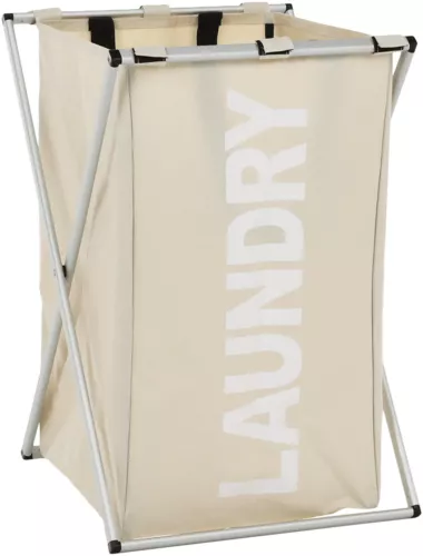 Cos rufe panza gri bej Laundry 39.5x58x37 cm 0000117825 - cel.ro
