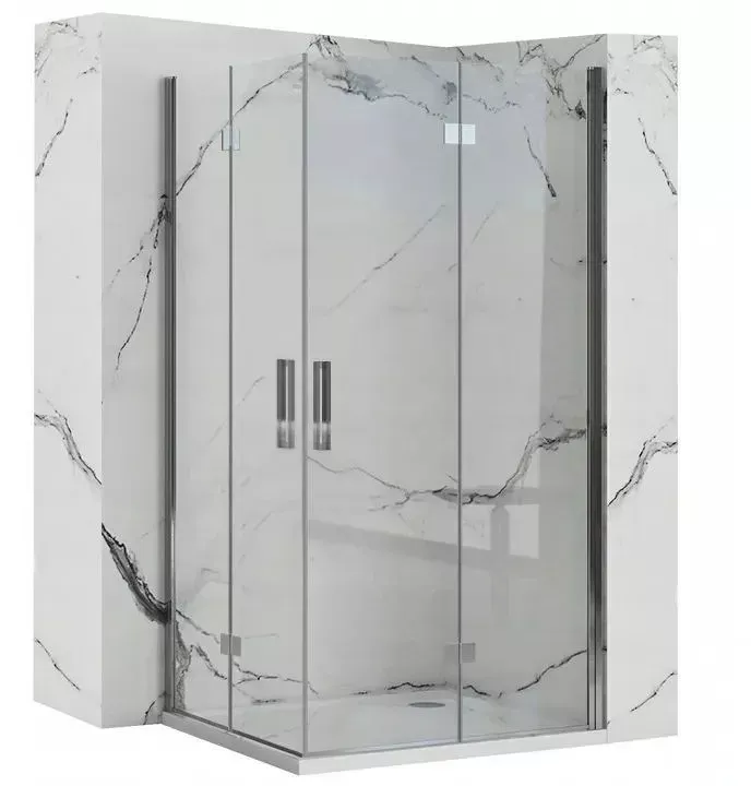 Cabina dus Rea Molier Chrome Double 90x90 KPL-K6372 - cel.ro