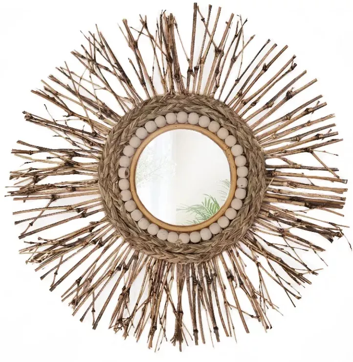 Oglinda perete Boho 45CM 322091 HOM-03002 - cel.ro