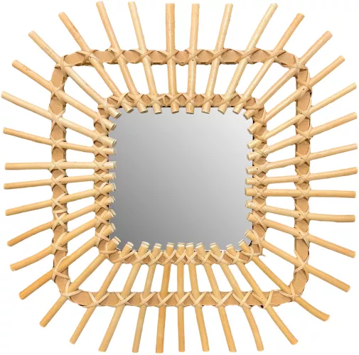 Oglinda perete Boho 45CM QDJ071 HOM-02818 - cel.ro