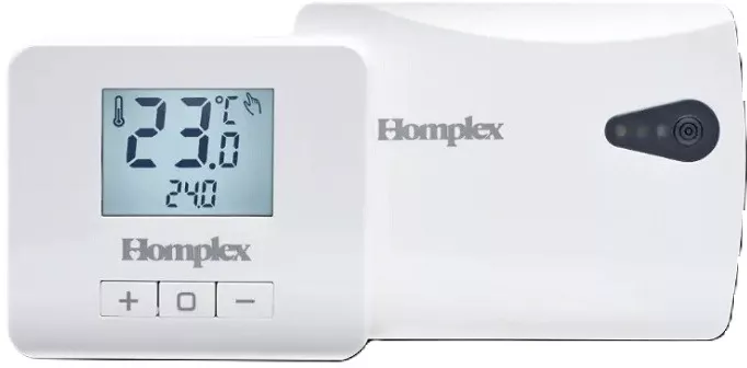 Termostat de ambient neprogramabil wireless HOMPLEX EVO X RF 3fh ...