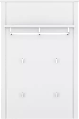 Cuier perete DTD alb Olje 81x26x122 cm 0000352422 - cel.ro