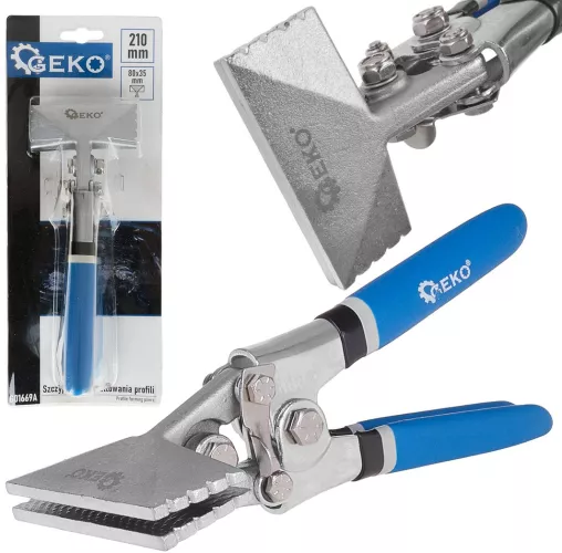 Cleste pentru indoit tabla 80 x 35 mm Geko G01669A G01669A - cel.ro