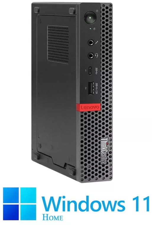 Mini PC Lenovo M920q Hexa Core i5-9500T 16GB 256GB SSD NVMe Win 11 Home ...